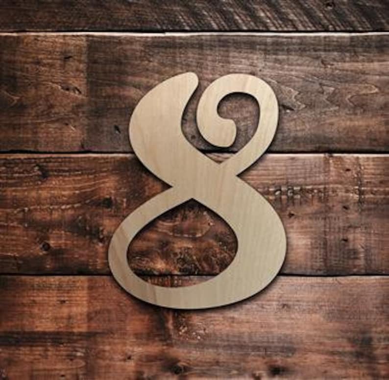 Wooden Numbers Wood Numbers Small and Large Wooden Numbers - Etsy