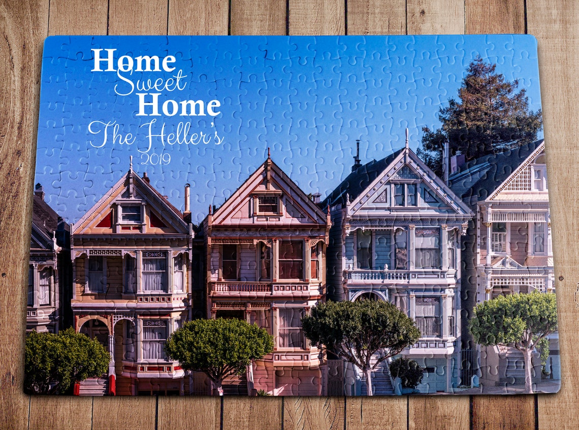 Personalized Puzzle, Housewarming Gift, First Home Gift, New Home Gift ...