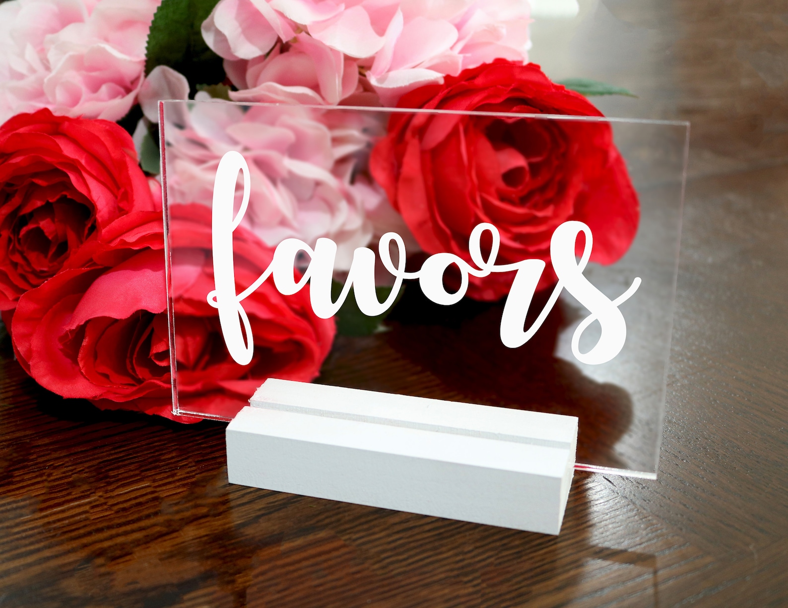 Favors Sign Wedding Decor Wedding Sign Acrylic Wedding - Etsy