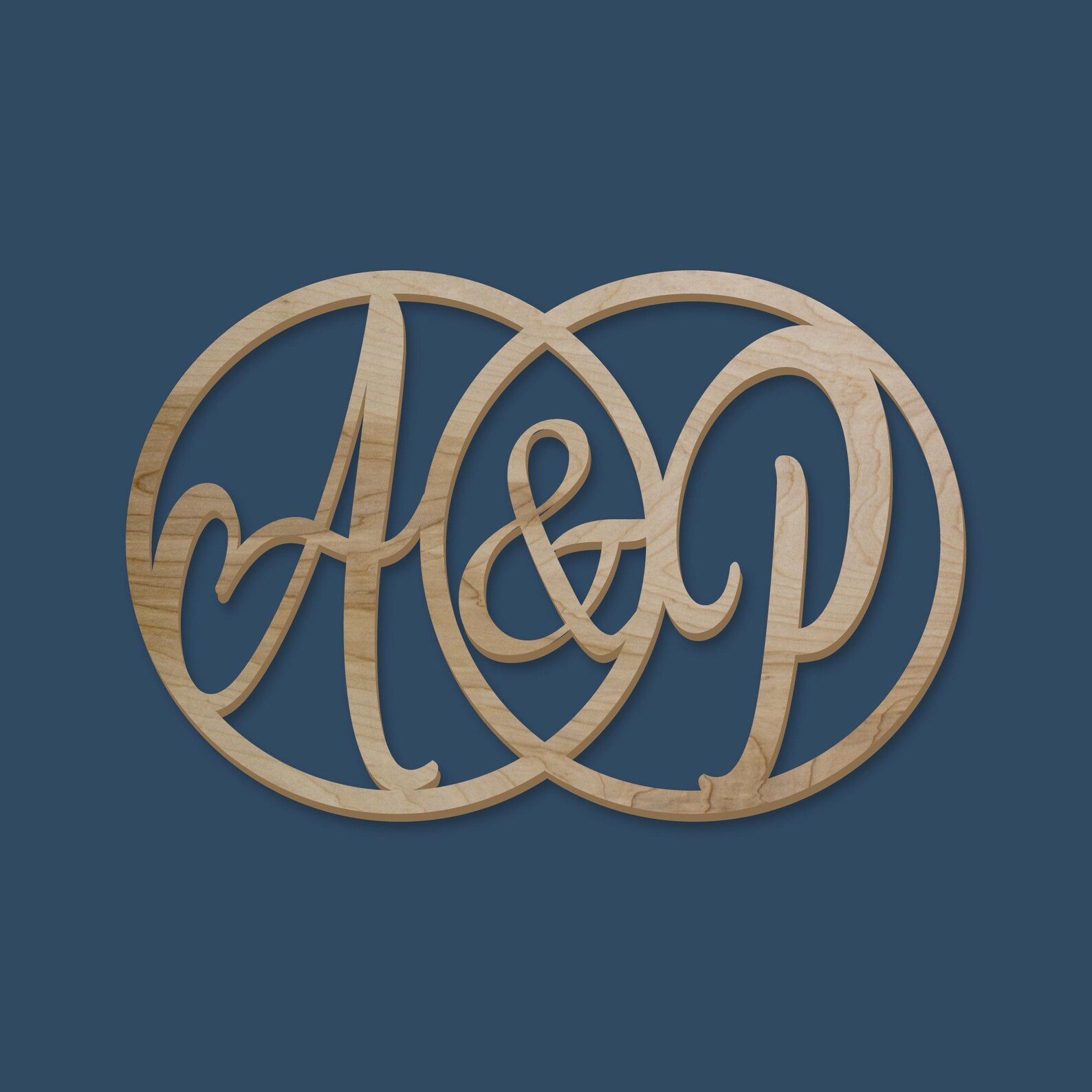Initial Wood Sign, Custom Wood Sign, Wooden Monogram Sign, Wedding Sign ...
