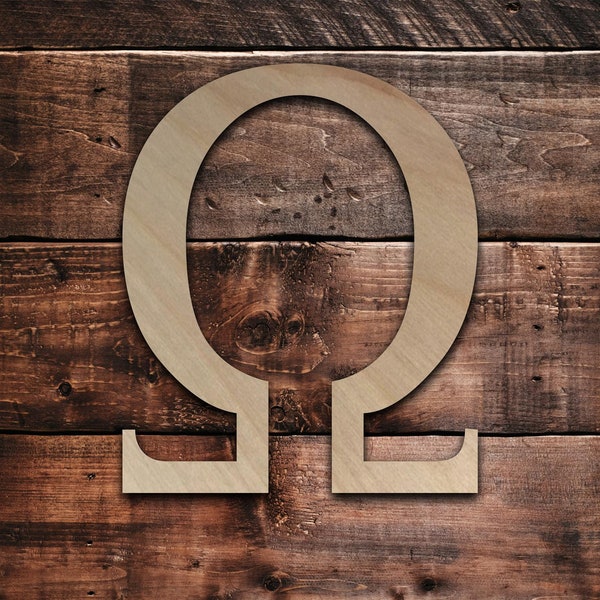 Large Wood Greek Letters - Etsy