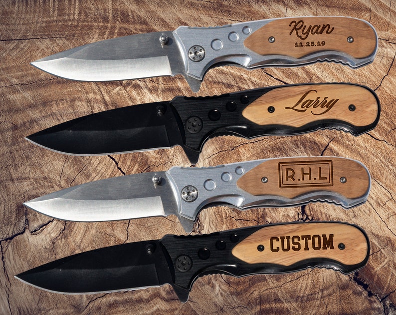 Personalized Knife Engraved Knife Pocket Knife Custom | Etsy