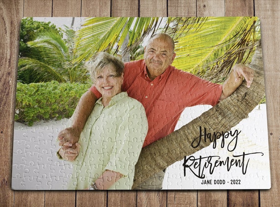 Happy Retirement Puzzle Retirement Gift Retirement Gift - Etsy