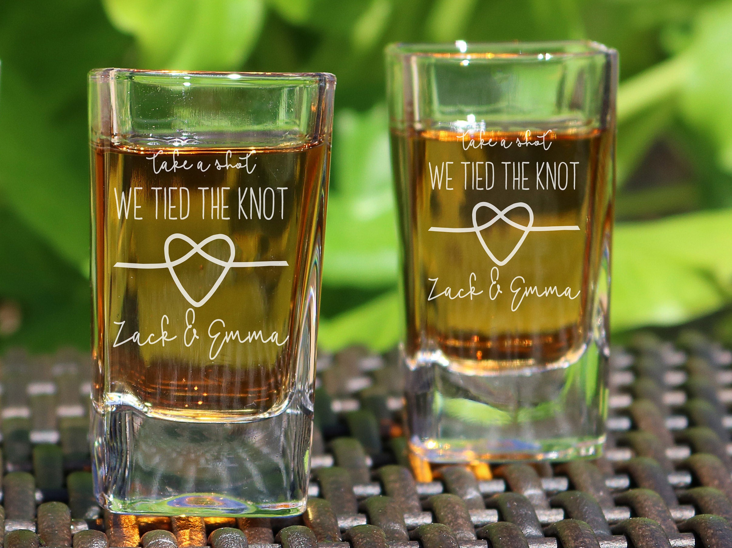 Take A Shot We Tied The Knot Shot Glasses Wedding Gift Etsy Take A Shot We Tied The Knot Shot Glasses Wedding Gift Etsy