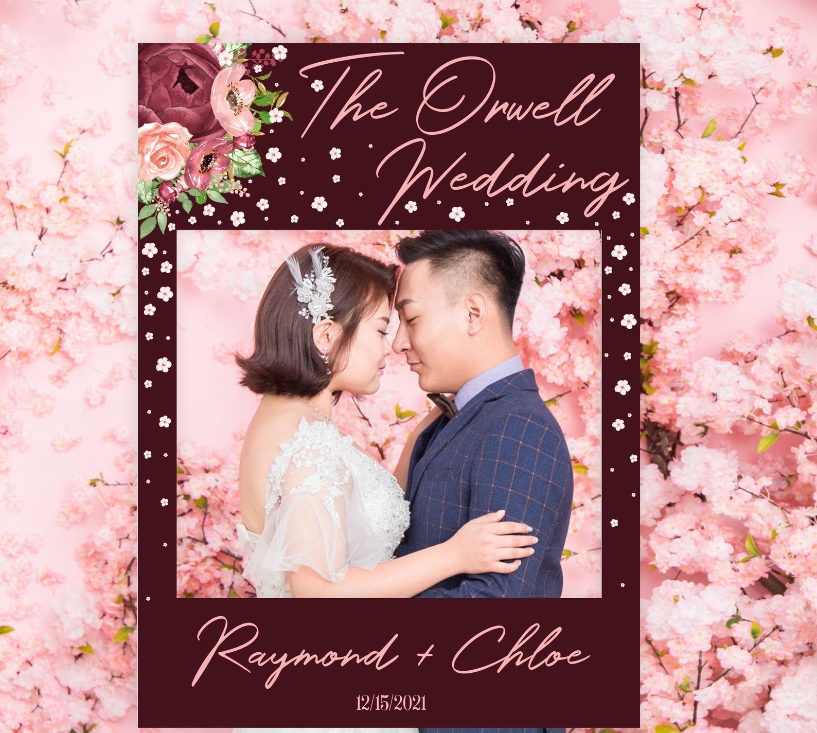 Photo Prop Frame Bridal Shower Photo Prop Frame Wedding | Etsy