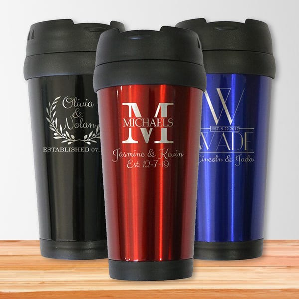 Custom Travel Mugs - Etsy