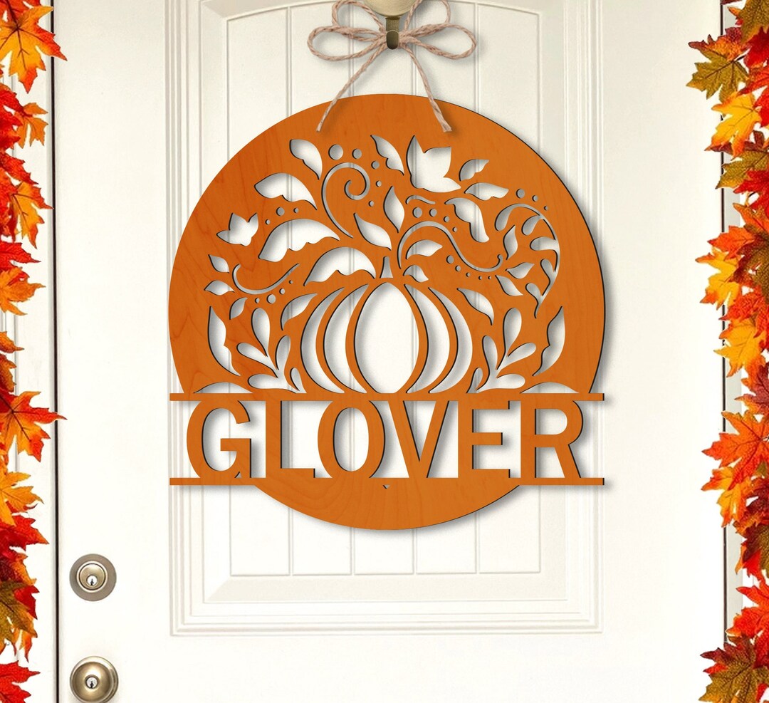 Custom Fall Wood Sign, Autumn Wood Sign, Wooden Autumn Sign, Fall Decor ...