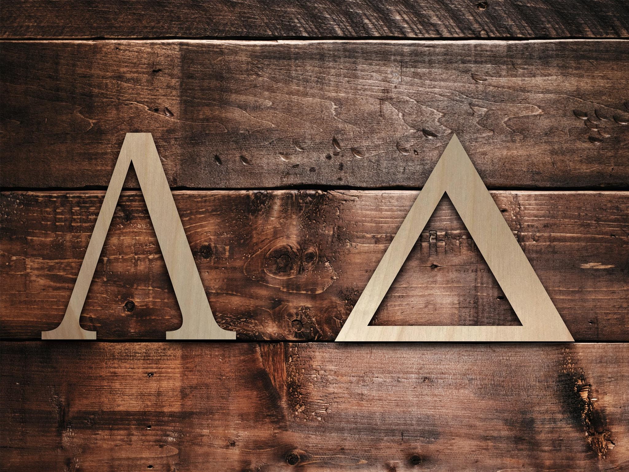 Wooden Greek Letters Custom Greek Letters Wooden Sorority - Etsy