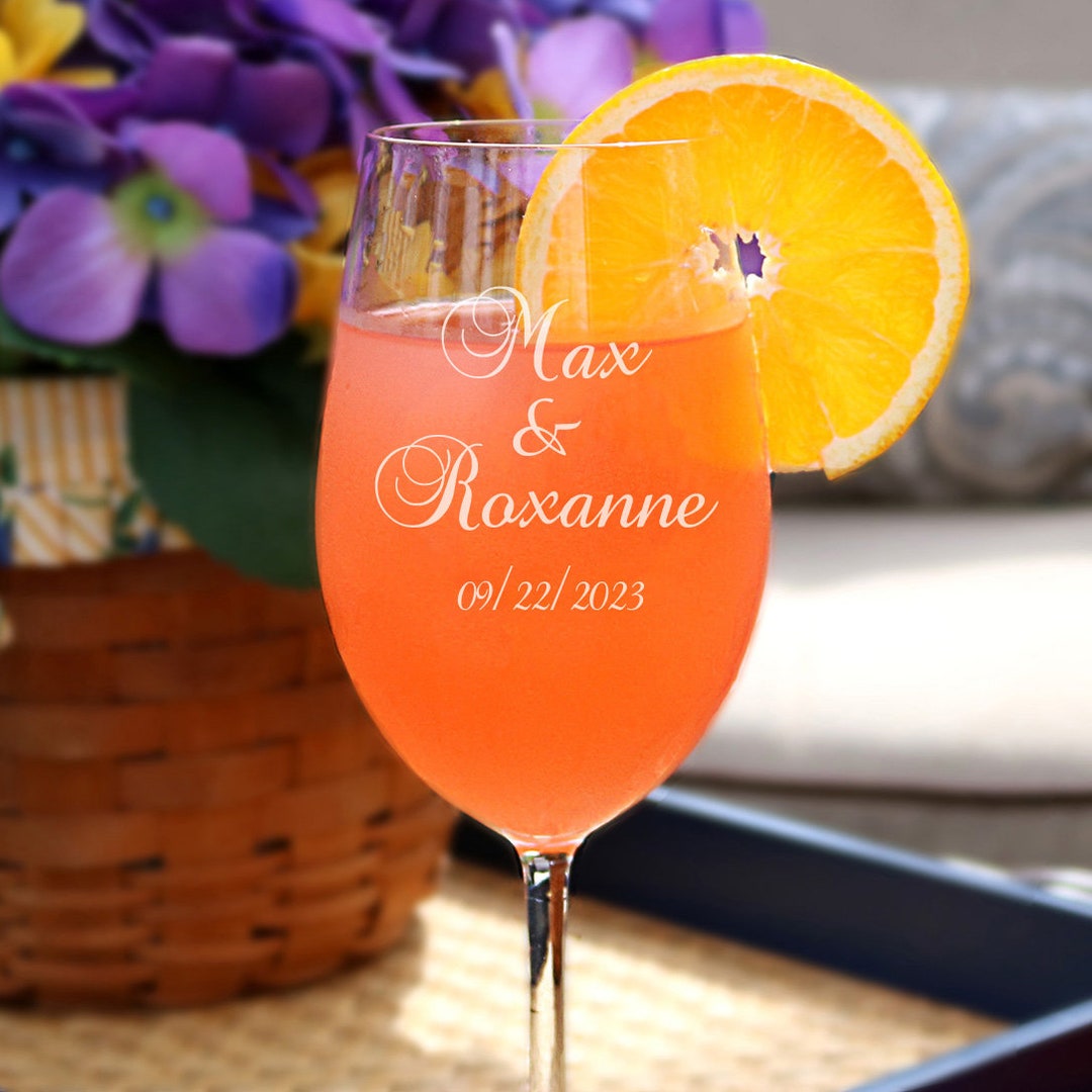 Personalized Wedding Wine Glass Couple Wine Glass Ts For Couple Wedding Wine Glass Custom