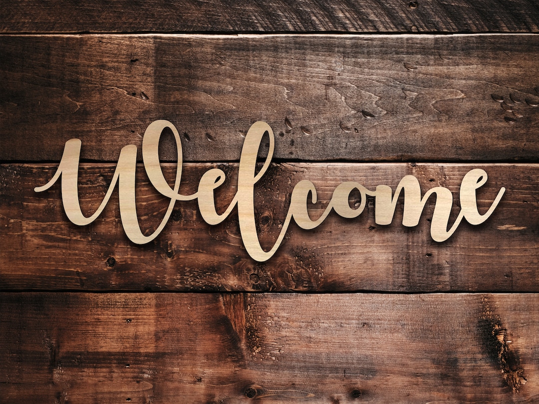 Welcome Wood Sign, Welcome Sign, Wedding Welcome Sign, Welcome Wedding ...