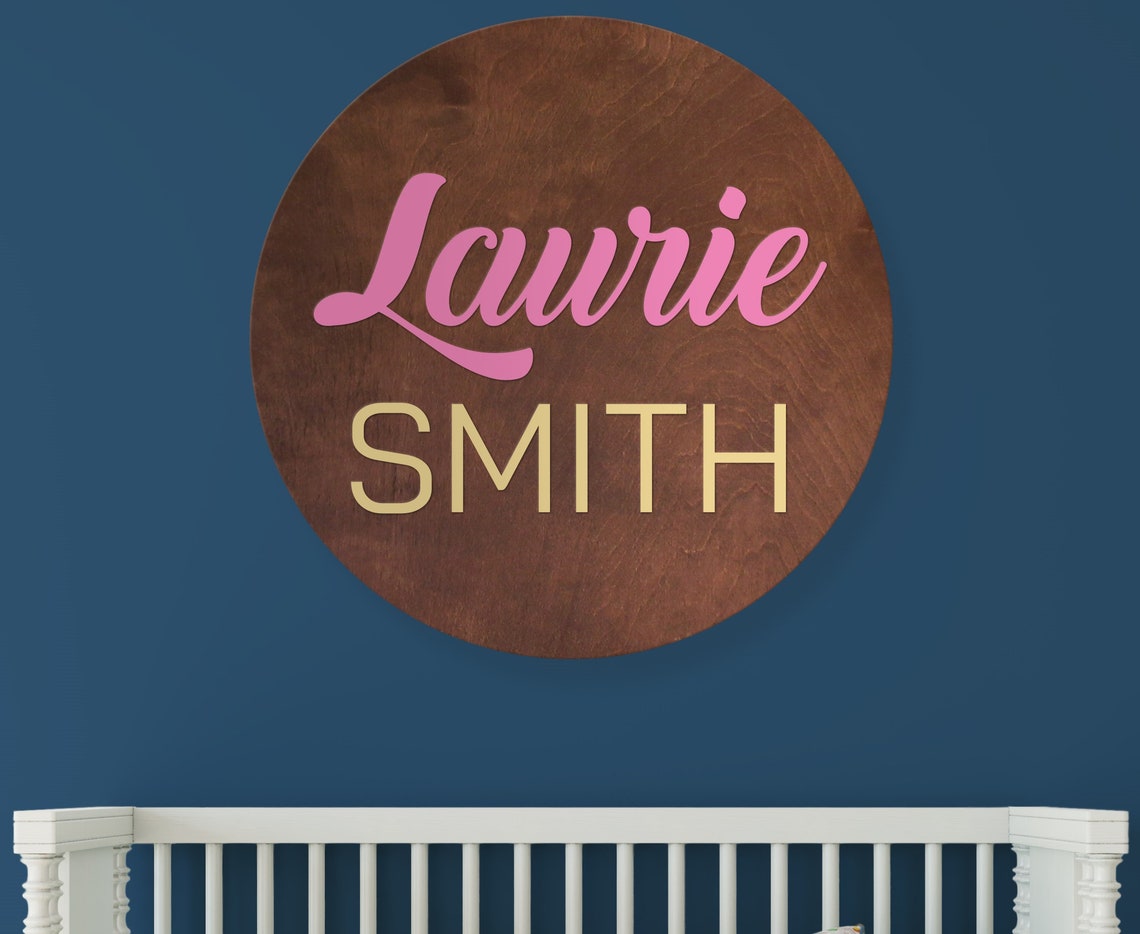 Nursery Name Sign Personalized Name Sign Nursery Letters - Etsy