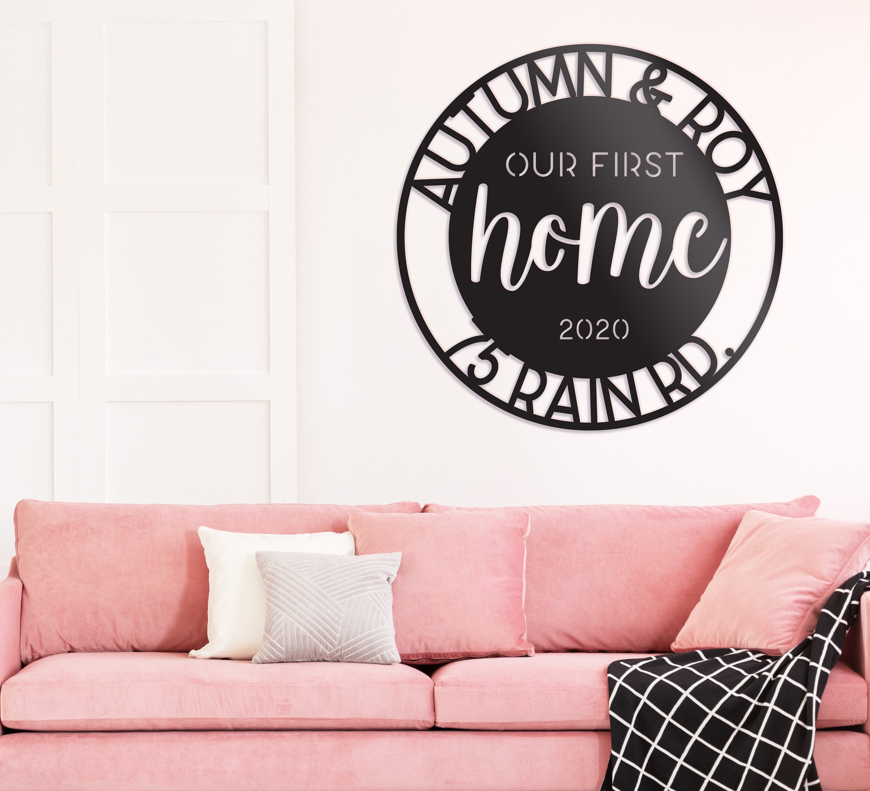 Wooden First Home Gift New Home Gift Housewarming Gift - Etsy