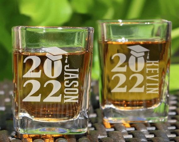 College Graduation Gift Graduation Shot Glass Graduation - Etsy
