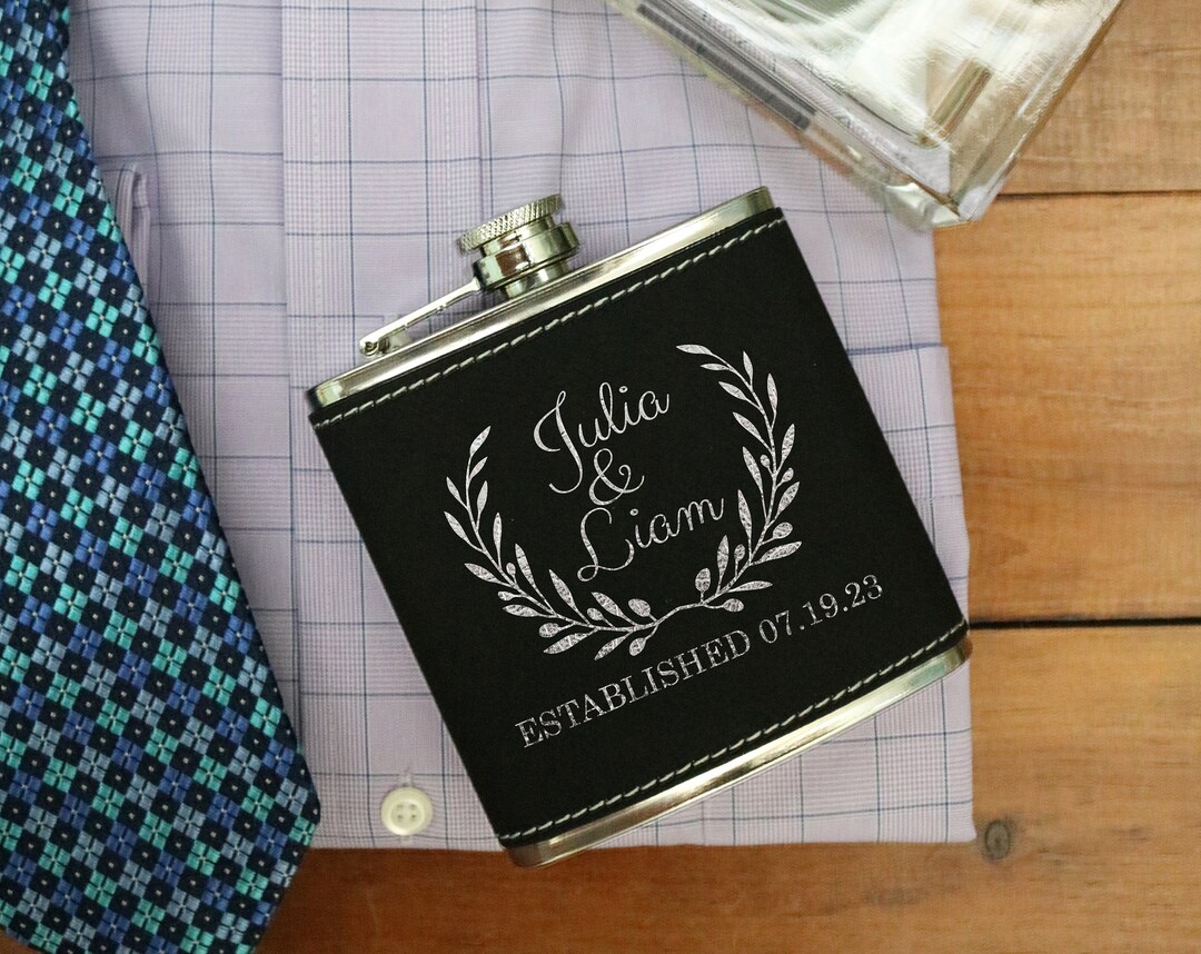 Personalized Wedding Gift, Wedding Flask, Personalized Wedding Gift ...