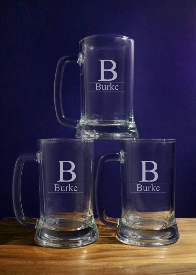 Personalized Monogram Wedding Beer Mug Custom Beer Mug - Etsy