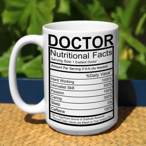Doctor Coffee Mug, Doctor Coffee Cup, Doctor Mug, Gift for Doctor ...