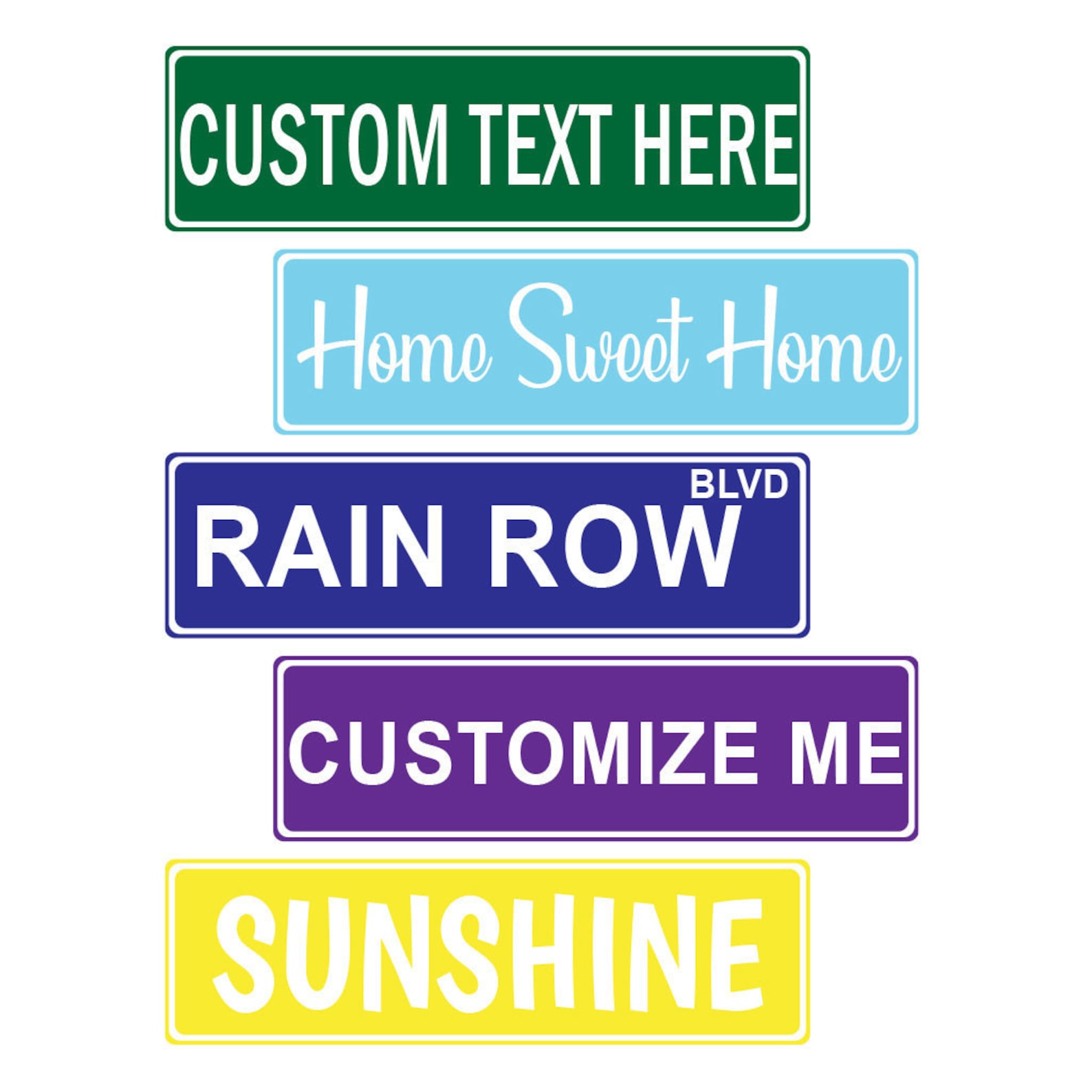 Personalized Sign Custom Street Sign Personalized Aluminum - Etsy