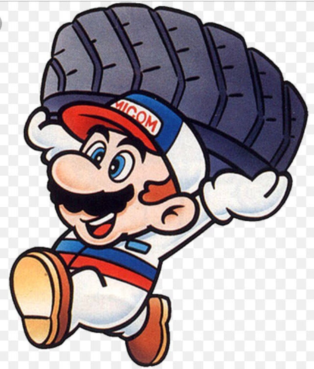 Super Mario Odyssey Mechanic Famicom Hat - Etsy