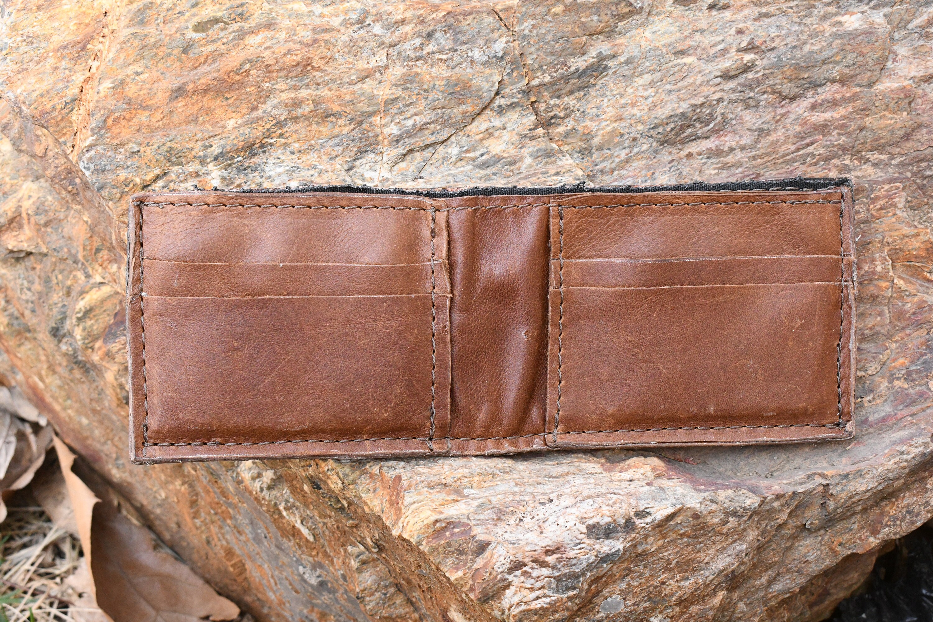 Repurposed Football Bifold Wallet With New Orleans Saints Patch - Etsy