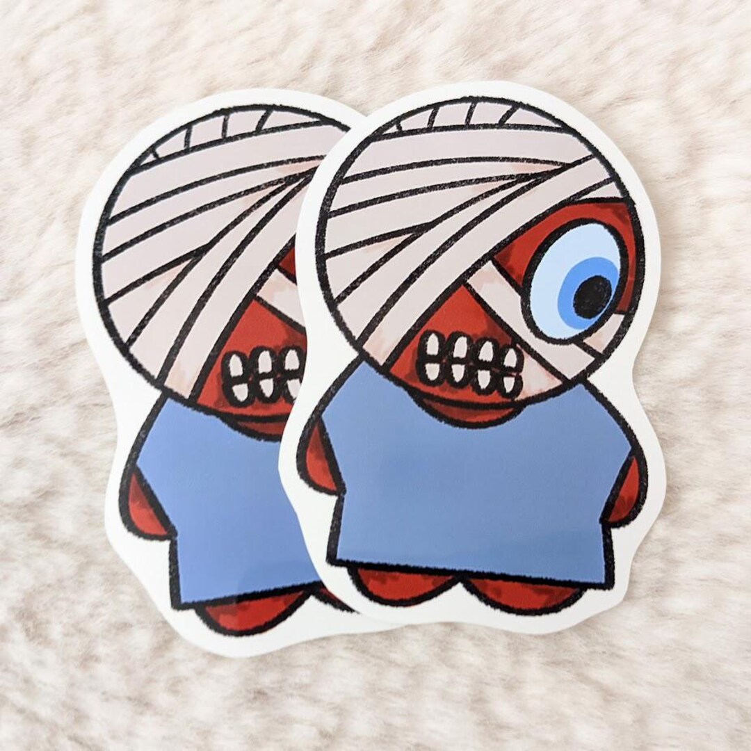 Mouthwashing Curly Sticker, Cute Stickers for Laptops / Notebooks ...