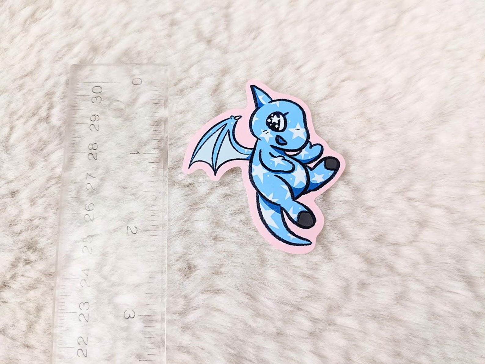 Neopets Shoyru Anniversary Sticker, Cute Sticker for Laptops ...