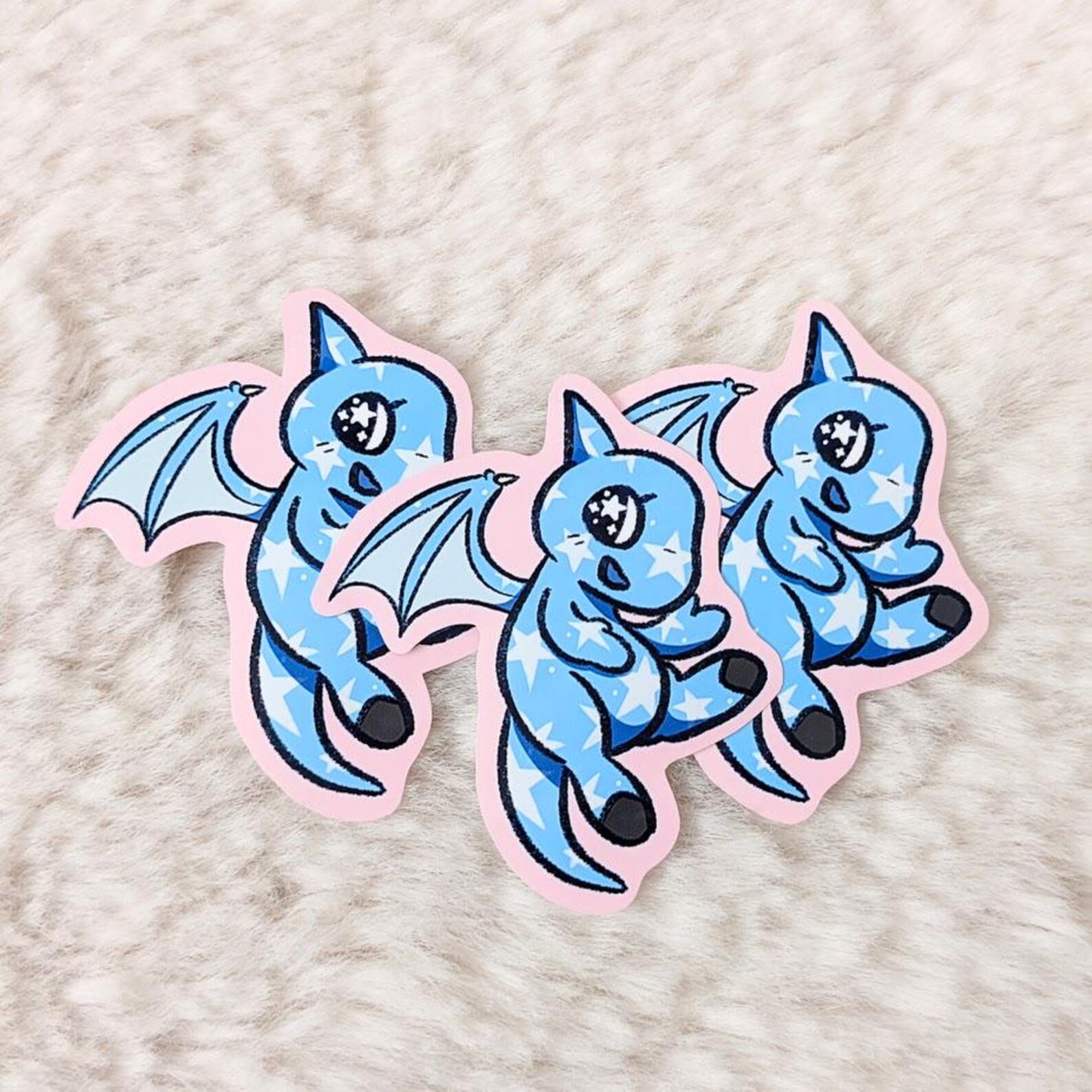 Neopets Shoyru Anniversary Sticker, Cute Sticker for Laptops ...