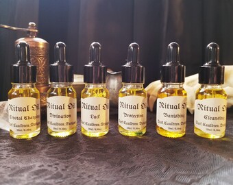Ouroboros Oil WItchcraft Ritual Oil Occult | Etsy