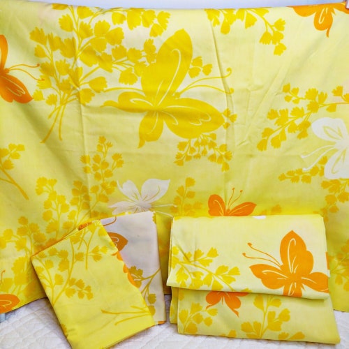 Vintage Springmaid Wondercale Daisy Twin Bed Flat Sheet - Etsy