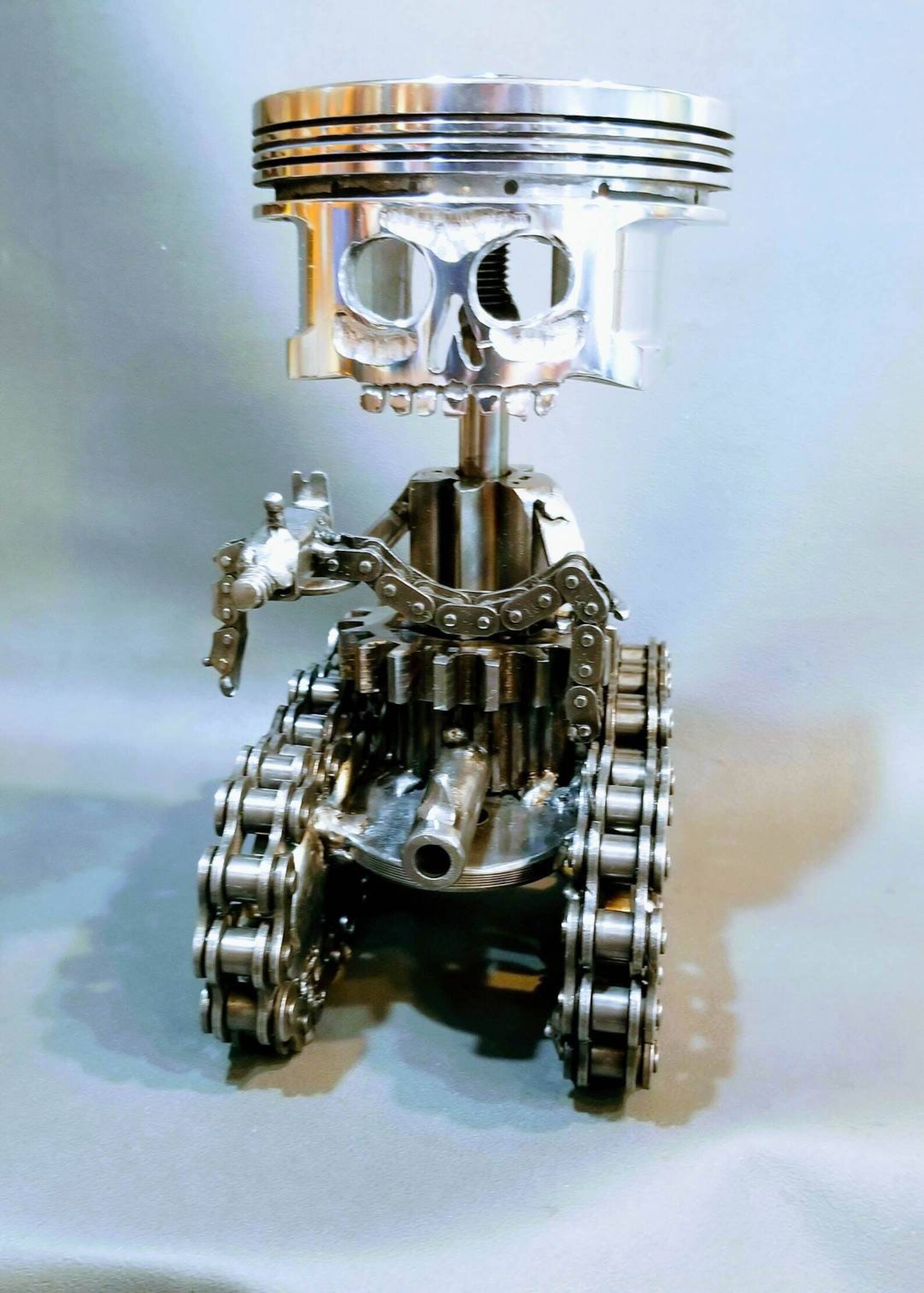 Piston Man Machine Gunner - Etsy