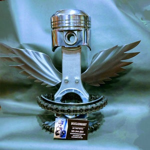 FLYING PISTON ART - Etsy