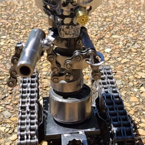 Piston Man Machine Gunner - Etsy