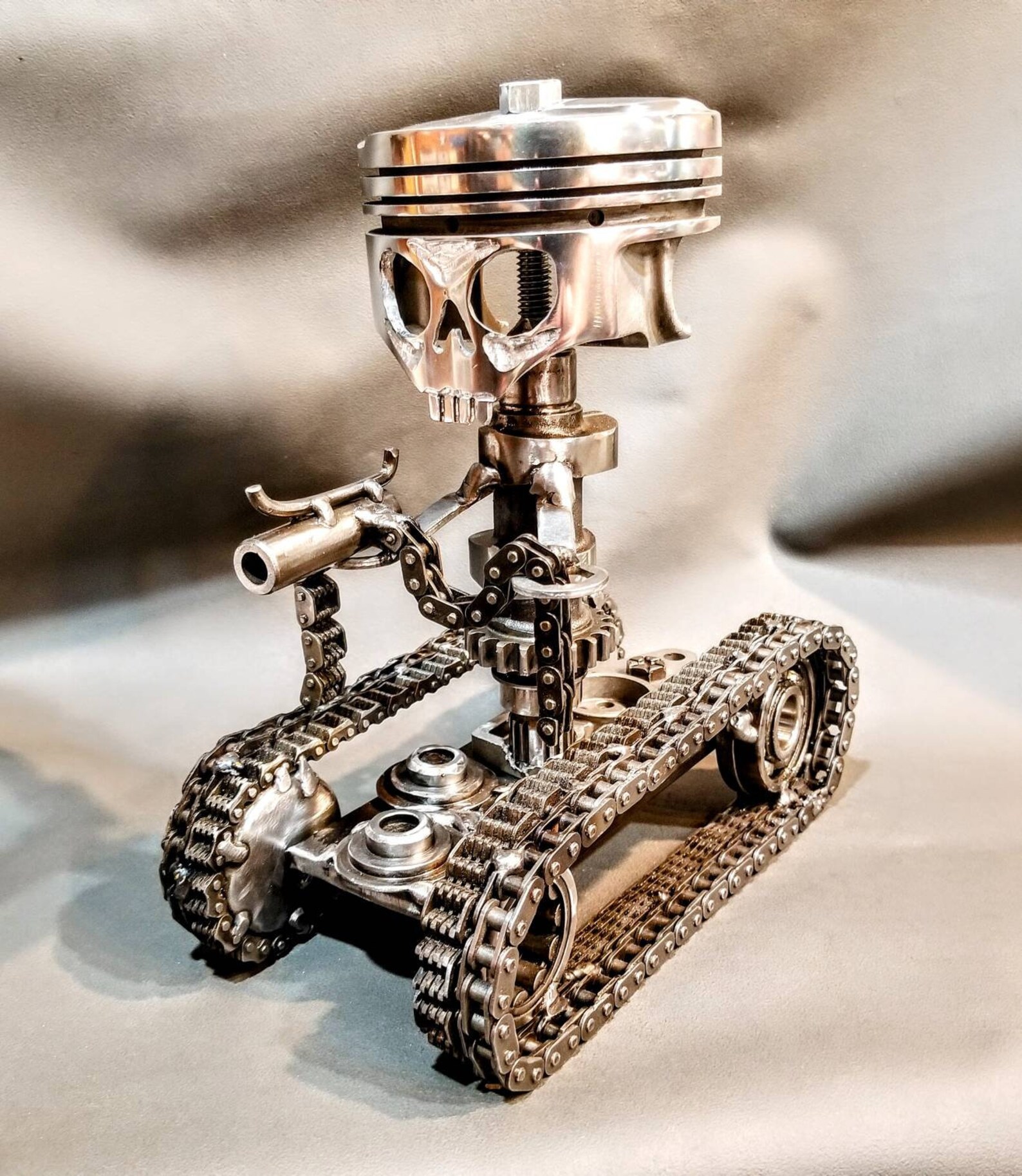 Piston Man Machine Gunner - Etsy