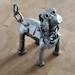 SMALL METAL DOG - Etsy