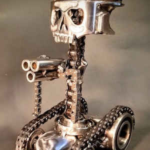 Piston Man Machine Gunner | Etsy