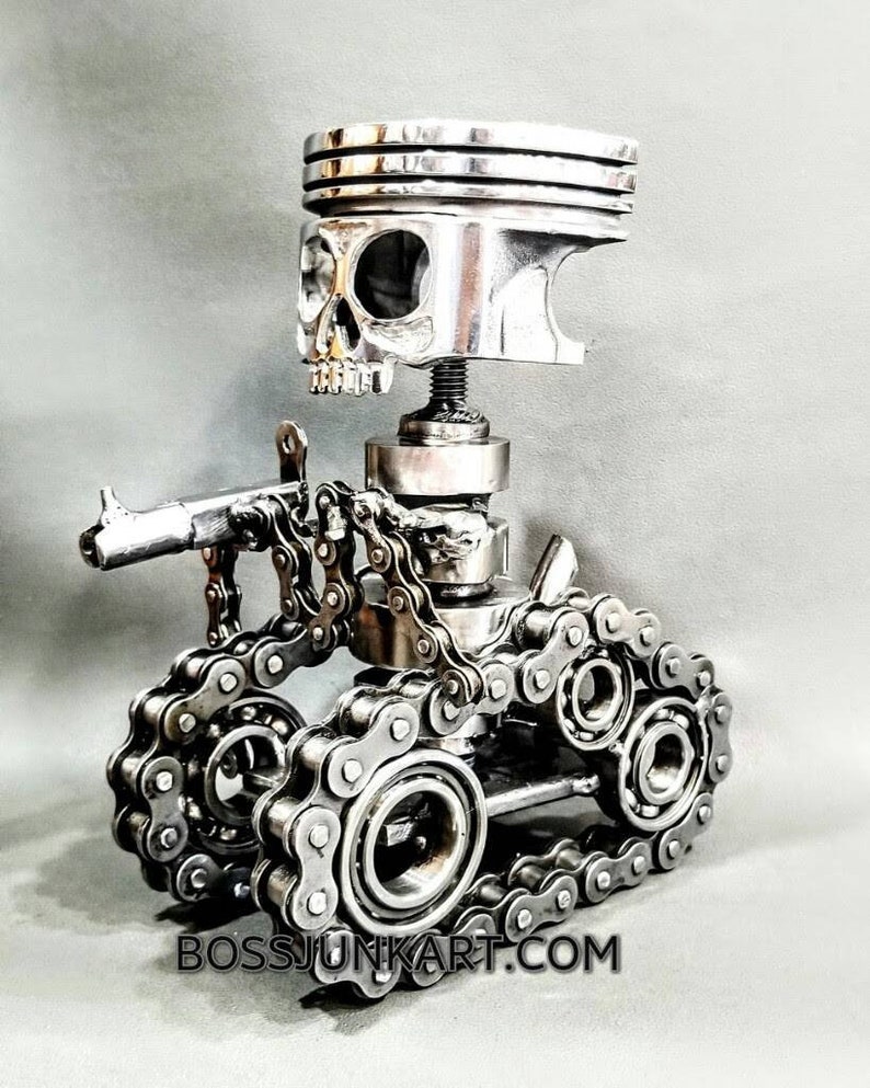 Piston Man Machine Gunner - Etsy