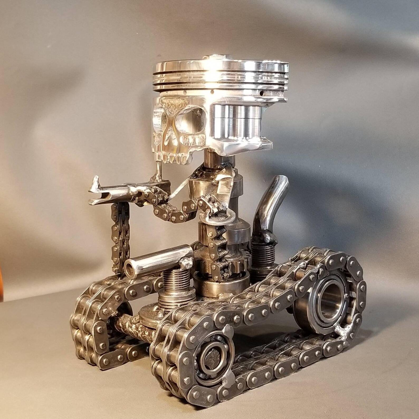 Piston Man Machine Gunner | Etsy