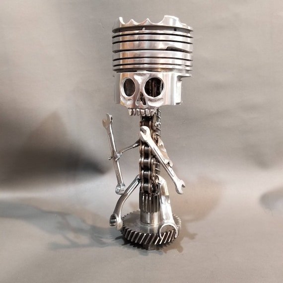 Piston Metal Art
