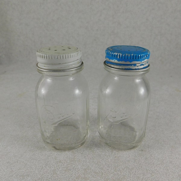 Ball Jar Salt and Pepper Shakers - Etsy