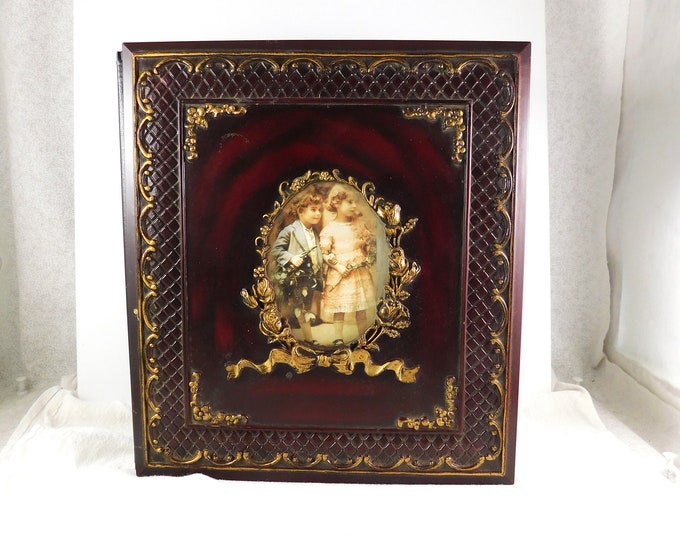Vintage Victorian/art Nouveau Style Picture Album-1990's, Reproduction ...