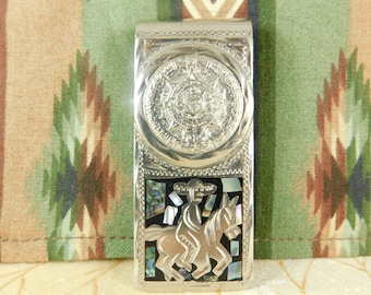 Mexican Silver Money Clip - Etsy