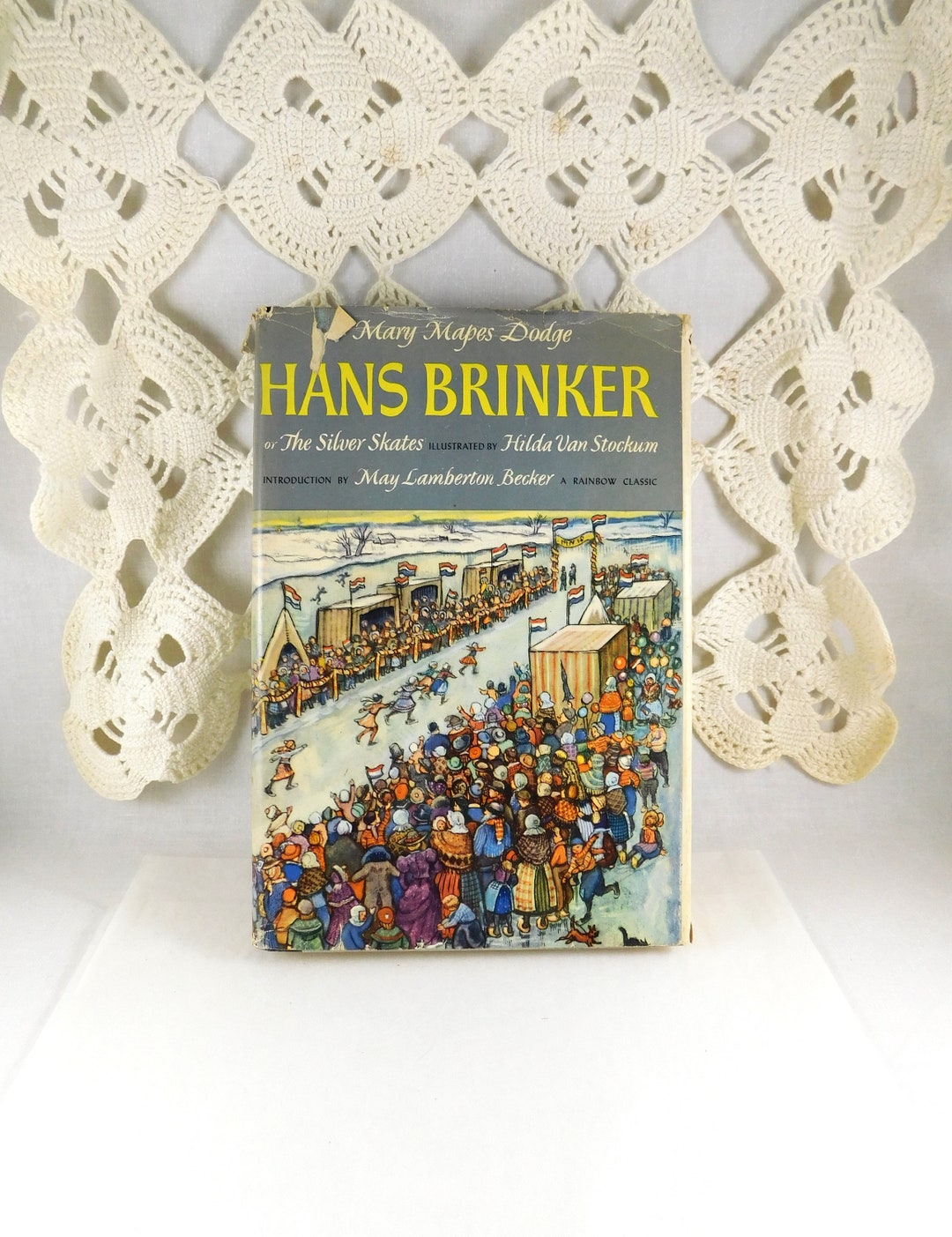 Vintage 1946 Hans Brinker Book: Hilda Van Stockman Illustrations ...