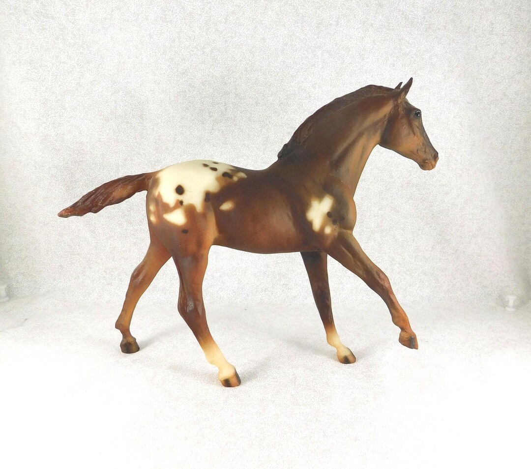 Vintage Breyer Appaloosa Foal Model Horse: Chestnut Action Stock Horse ...