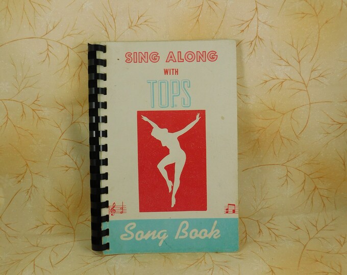 Vintage Sing Along With TOPS Song Book, TOPS Song Book, Vintage ...