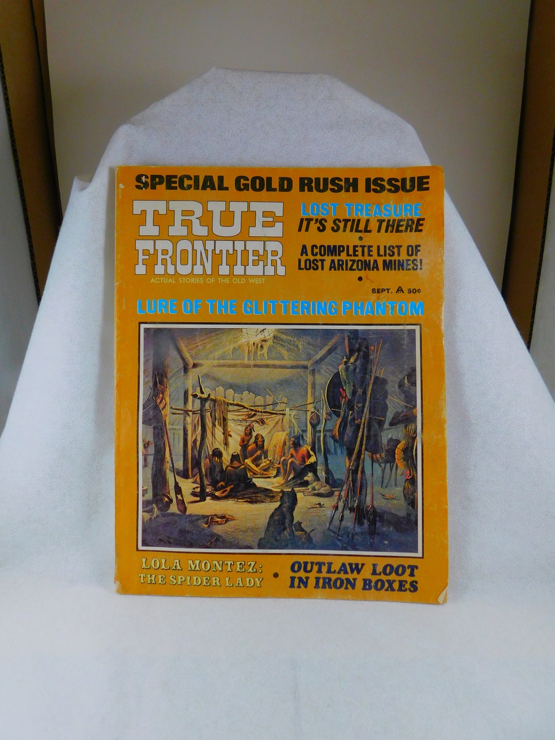 September 1970 True Frontier Magazine-actual Stories of the Old West ...