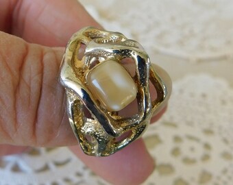 Free Form Gold Ring - Etsy