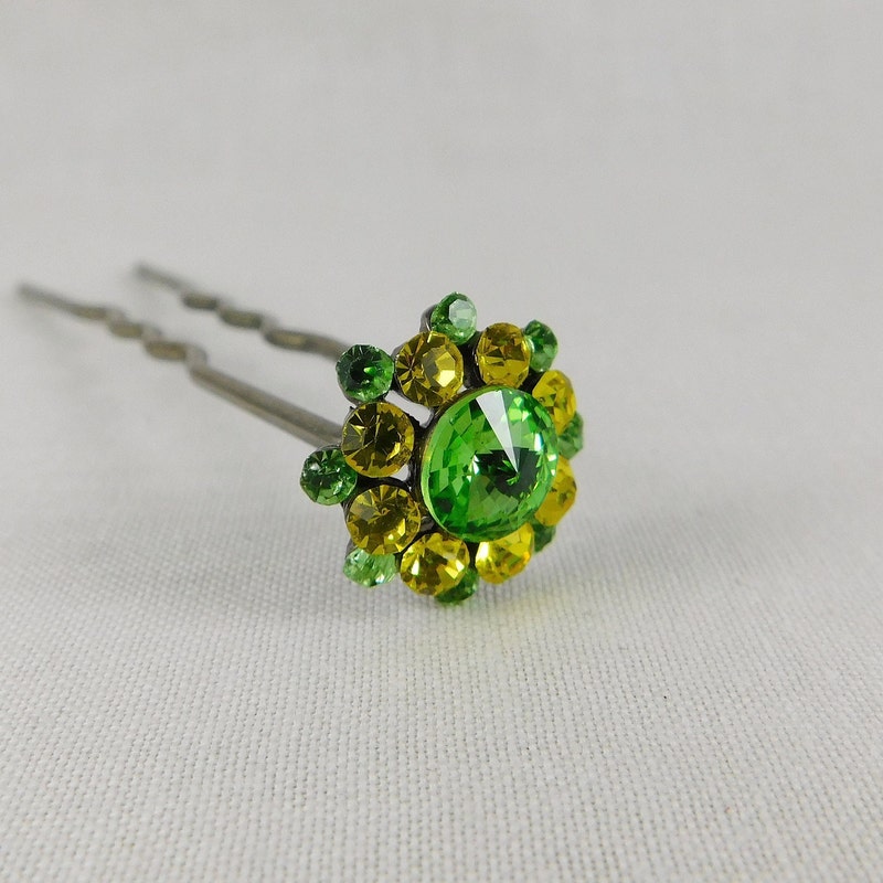 Green Hair Stick - Etsy