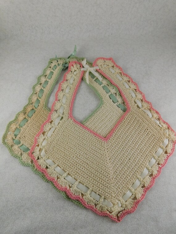 Girl's Antique 1920's Hand Crochet Dress Collars...On… - Gem