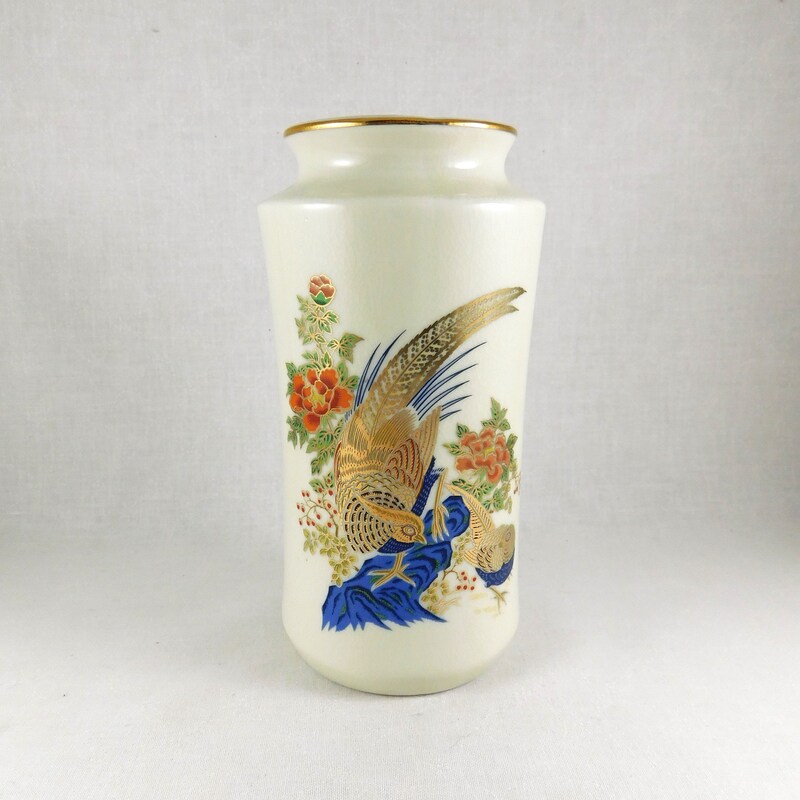 Pheasant Vase - Etsy