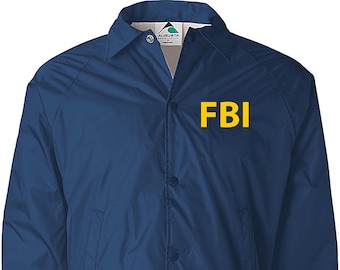 Fbi Jacket - Etsy