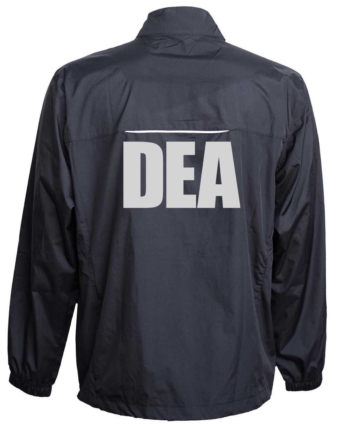 DEA Jacket Windbreaker Reflective Design Drug Enforcement - Etsy